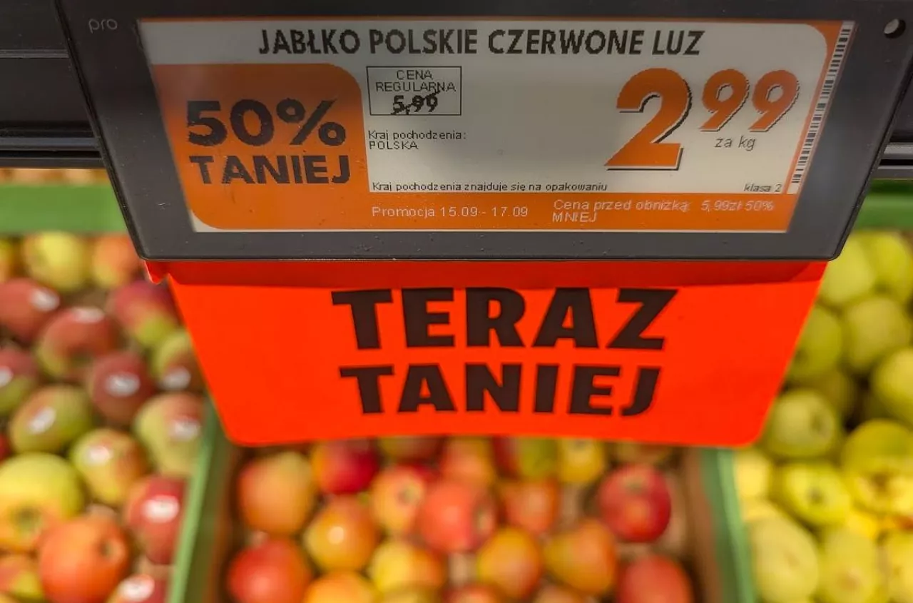 To tylko 3 dni promocji, ale markety chcą kupować jabłka taniej | Sad24.pl